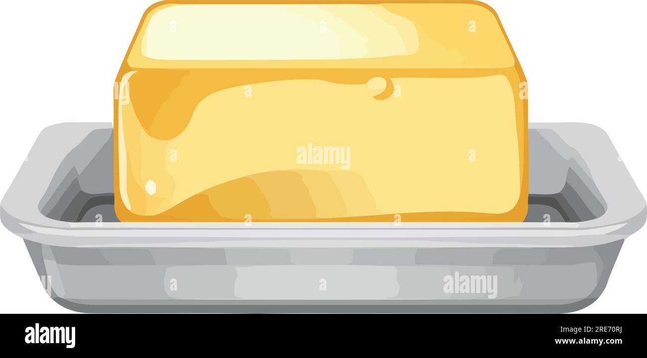 butter design illustration over white Stock Vector Image & Art - Alamy