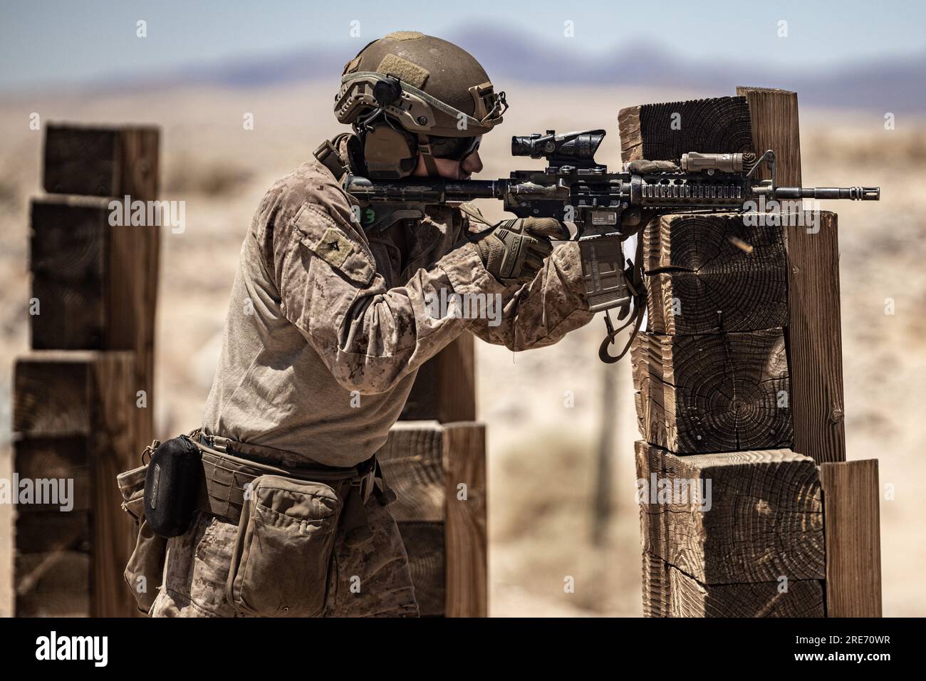 A U.S. Marine with 2d Battalion, 8th Marines, 2d Marine Regiment, 2d ...