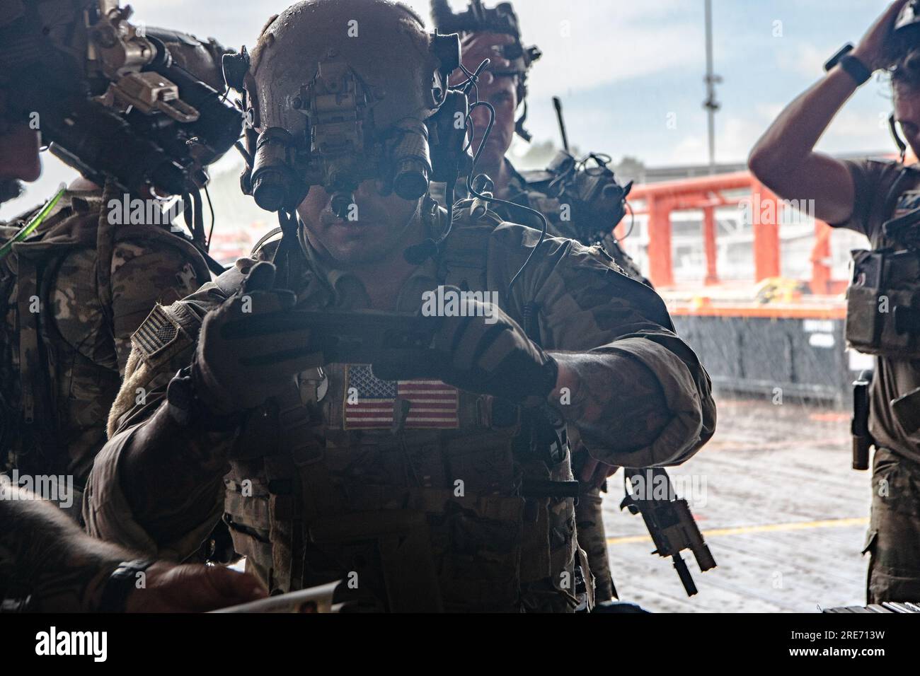 A U.S. Army Soldier documents information gathered from opposition ...