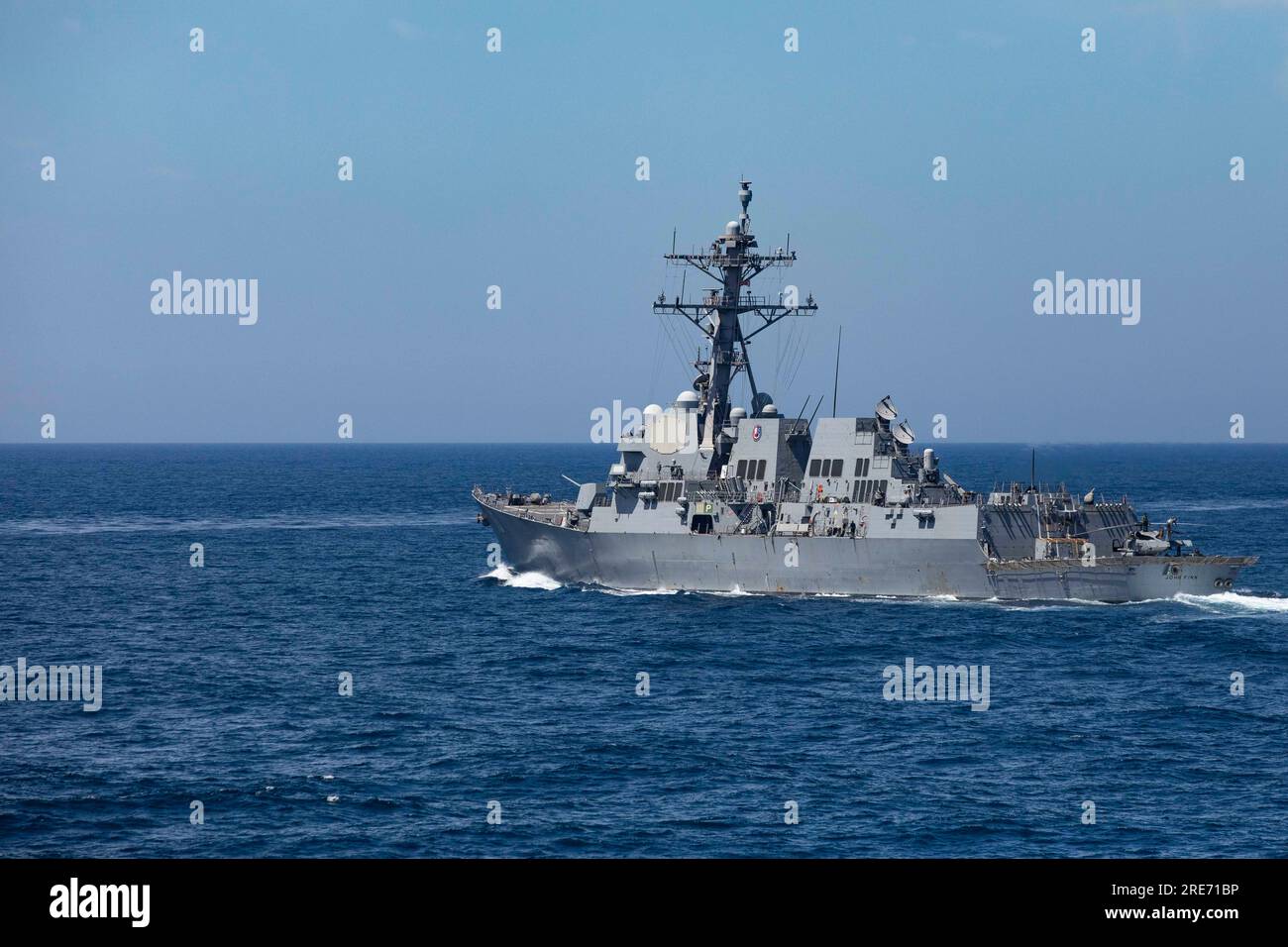230717-N-NF288-394 SEA OF JAPAN (July 17, 2023) The Arleigh Burke-class ...