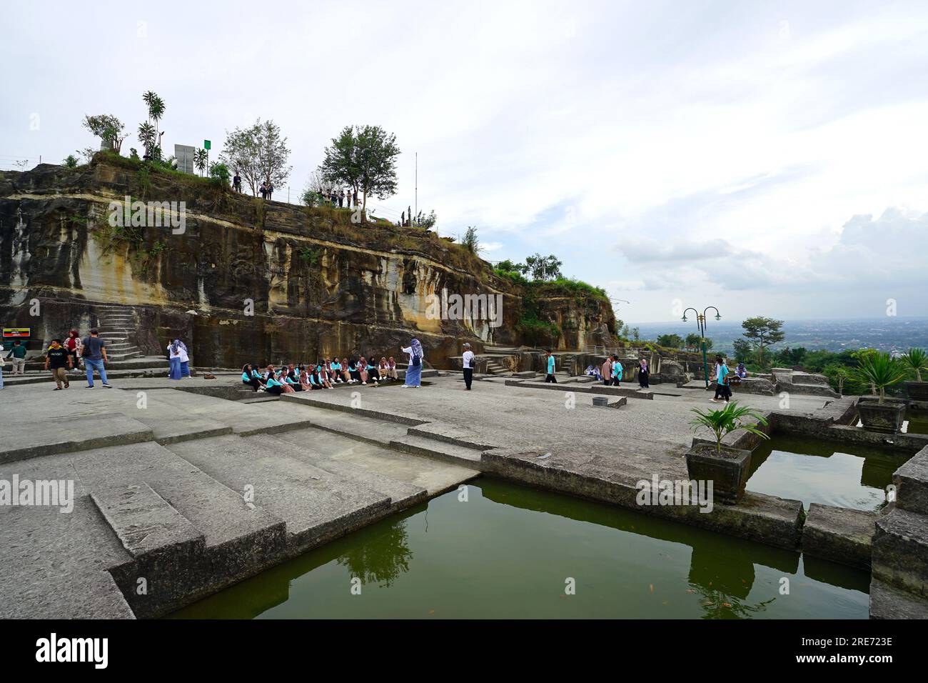 Tebing Brexi, Tourist Destination at Yogyakarta, Indonesia Stock Photo ...