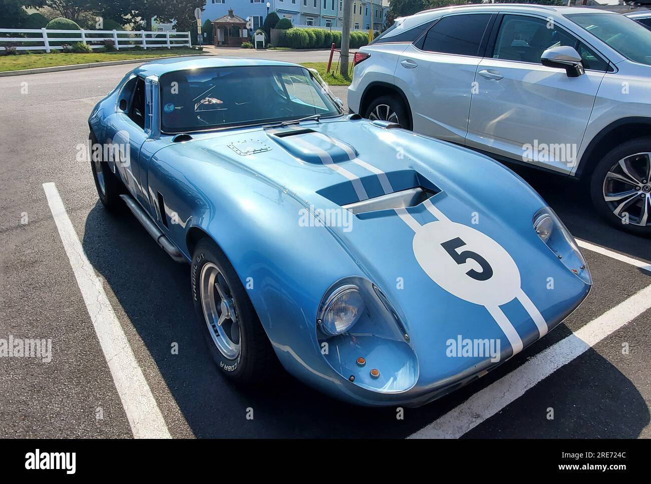 Rehoboth Beach, Delaware, U.S.A - June 18, 2023 - A light blue color of ...
