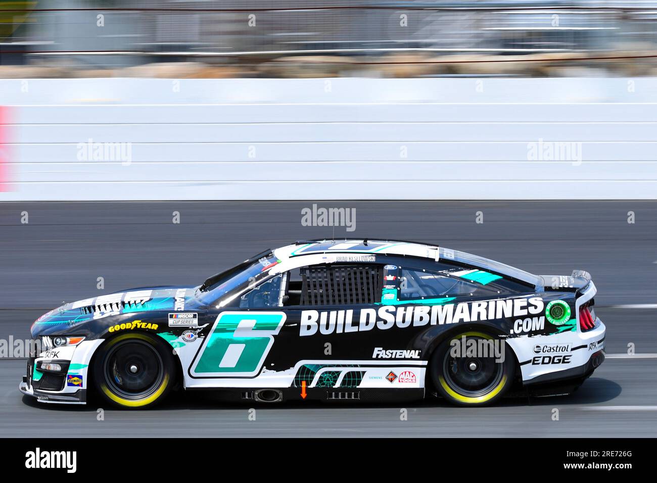 LOUDON, NH - JULY 15: Brad Keselowski (#6 RFK Racing BuildSubmarines ...