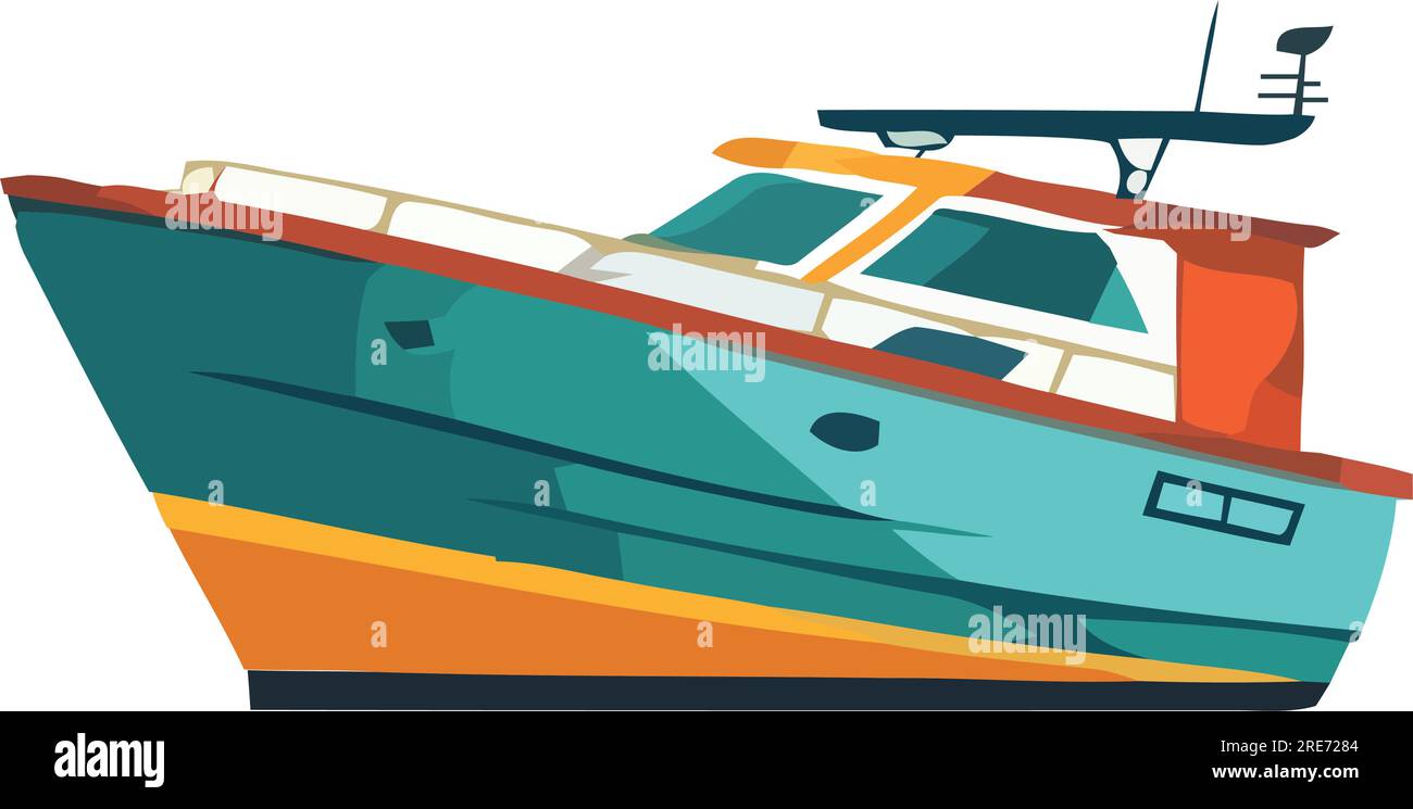 Sailing Ship Vector Illustration Over White Stock Vector Image And Art Alamy