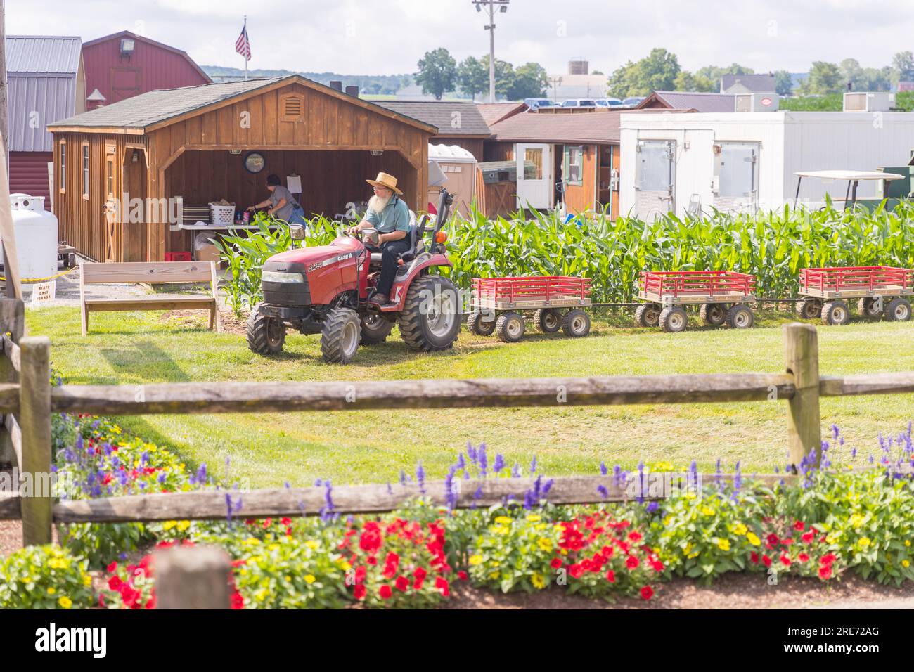 Lancaster County, Pennsylvania, USA - July 4, 2023: Cherry Crest ...