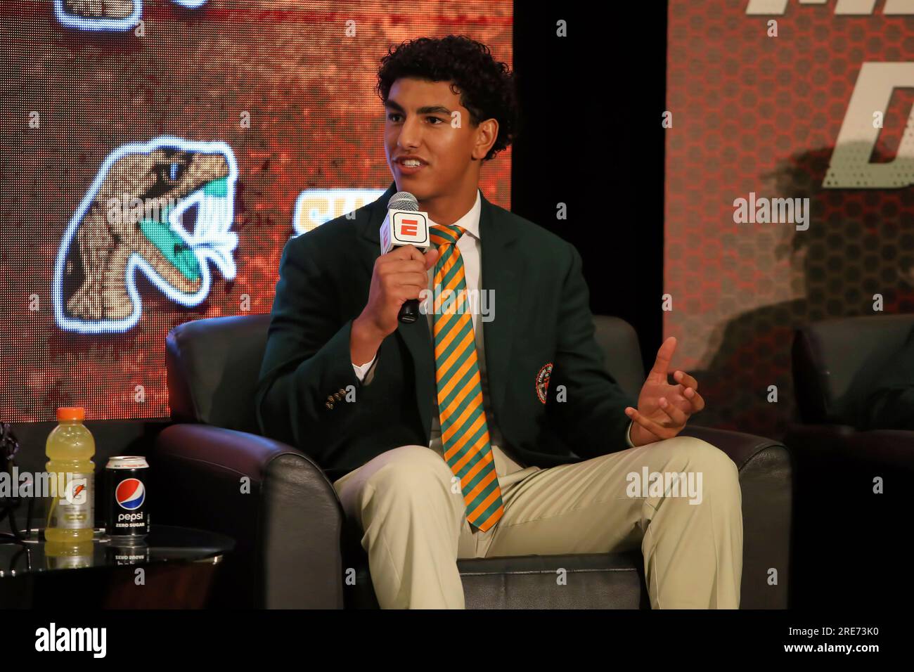 BIRMINGHAM, AL - JULY 25: Florida A&M Rattlers quarterback Jeremy ...