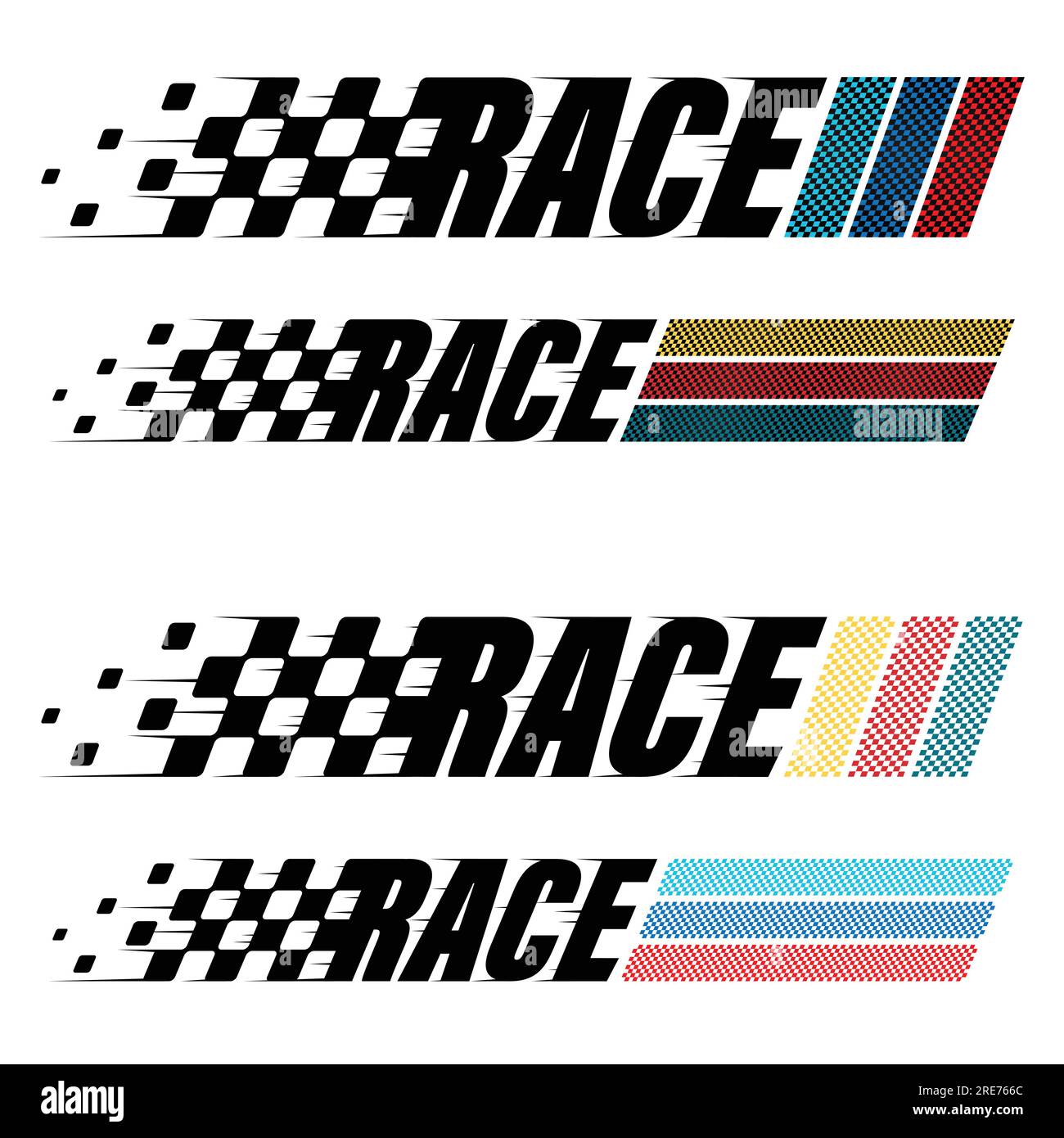Sport flags text stripes Stock Vector Image & Art - Alamy