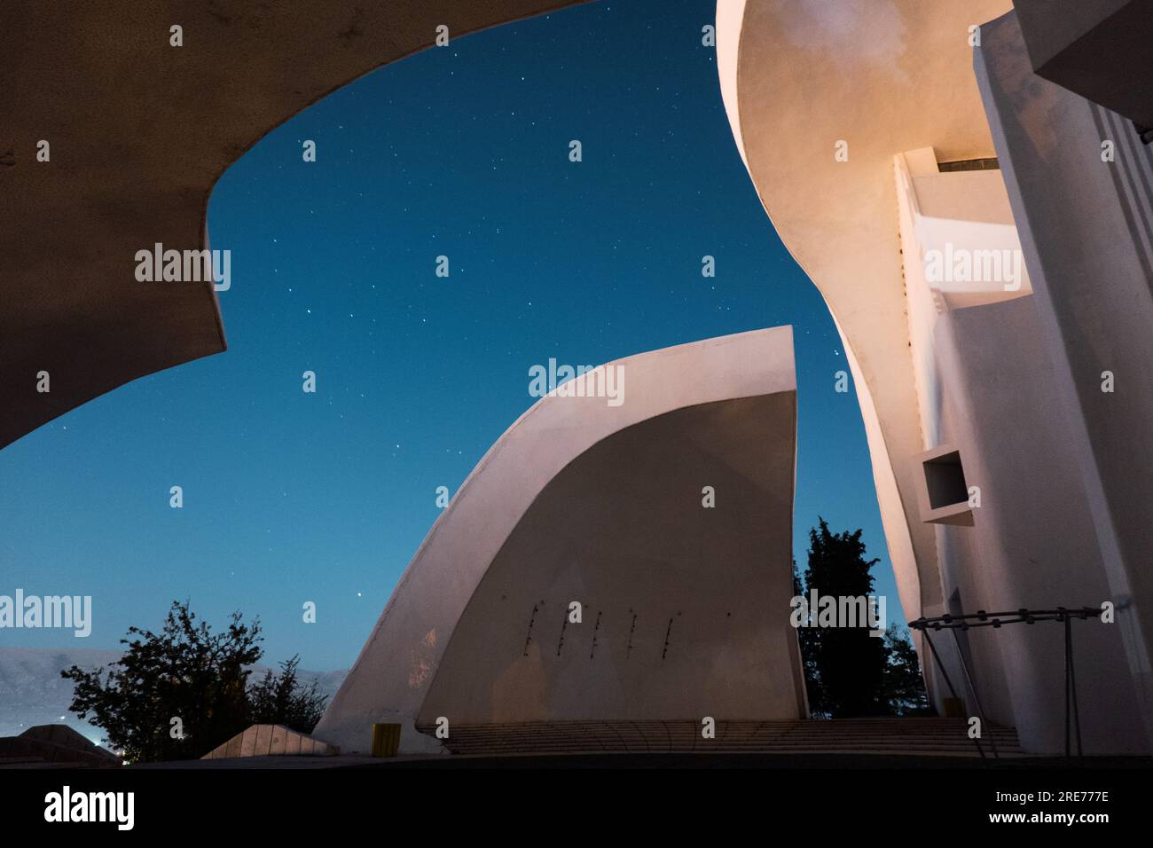 The Ossuary Monument (Spomenik Kosturnica) in Veles, North Macedonia ...