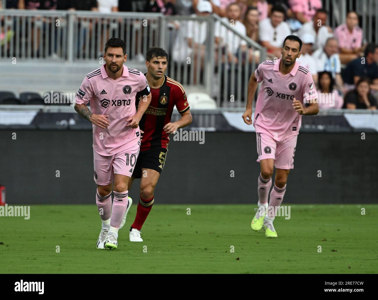 Fort Lauderdale, United States. 25th July, 2023. Sergio Busquets and ...
