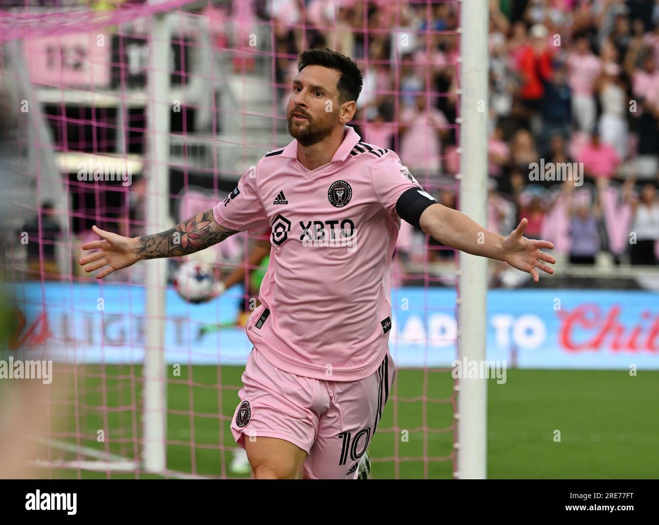 Lionel messi inter miami goal hi-res stock photography and images - Alamy