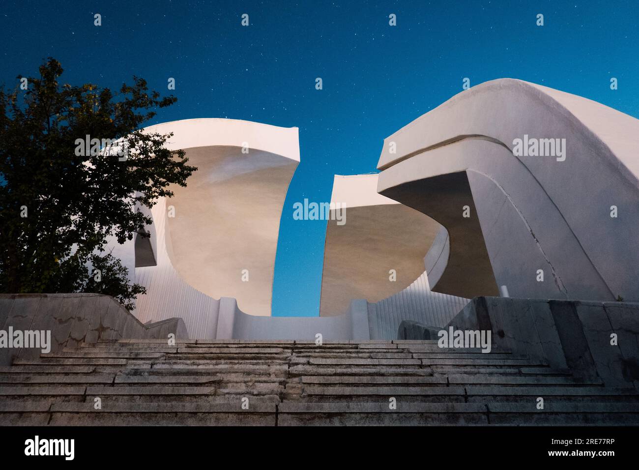 The Ossuary Monument (Spomenik Kosturnica) in Veles, North Macedonia ...