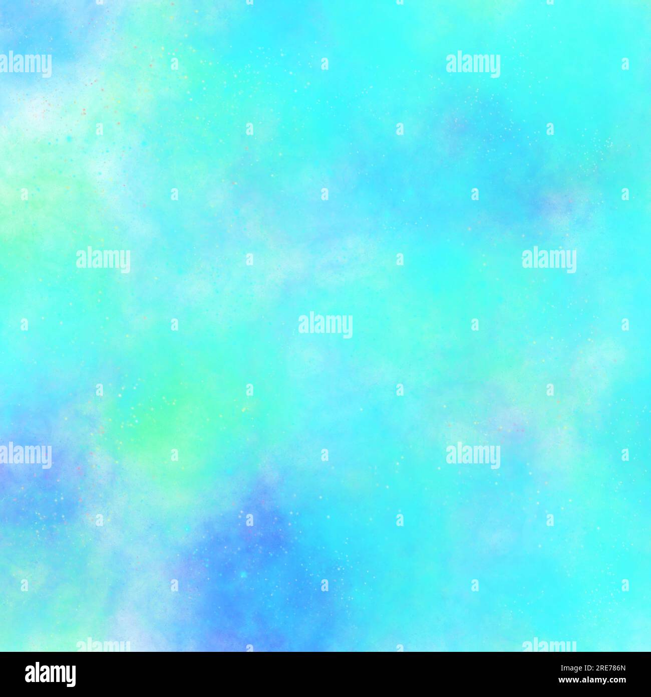cyan nebula cosmic background Stock Photo - Alamy