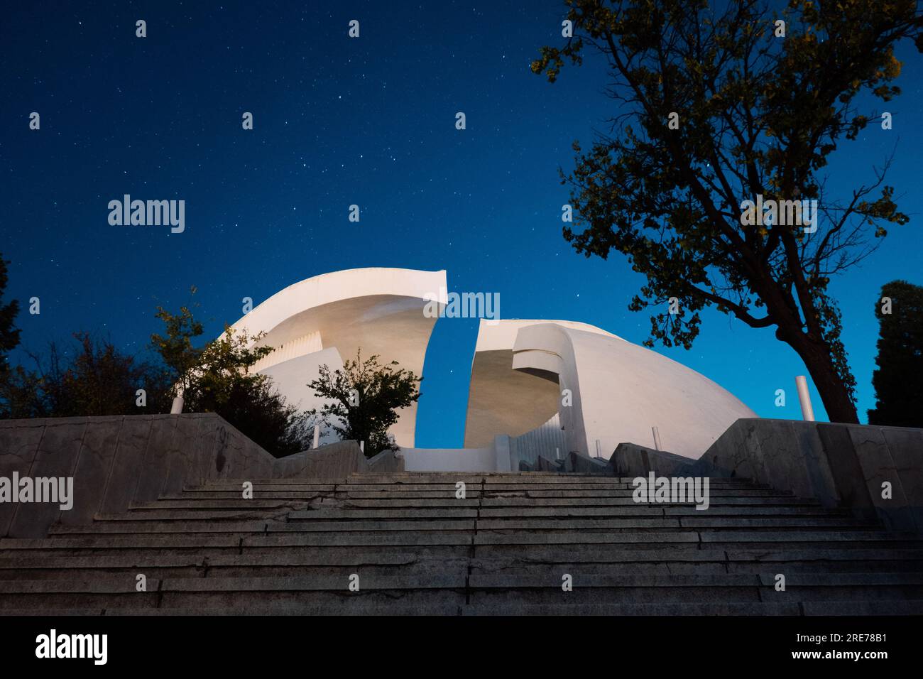 The Ossuary Monument (Spomenik Kosturnica) in Veles, North Macedonia ...