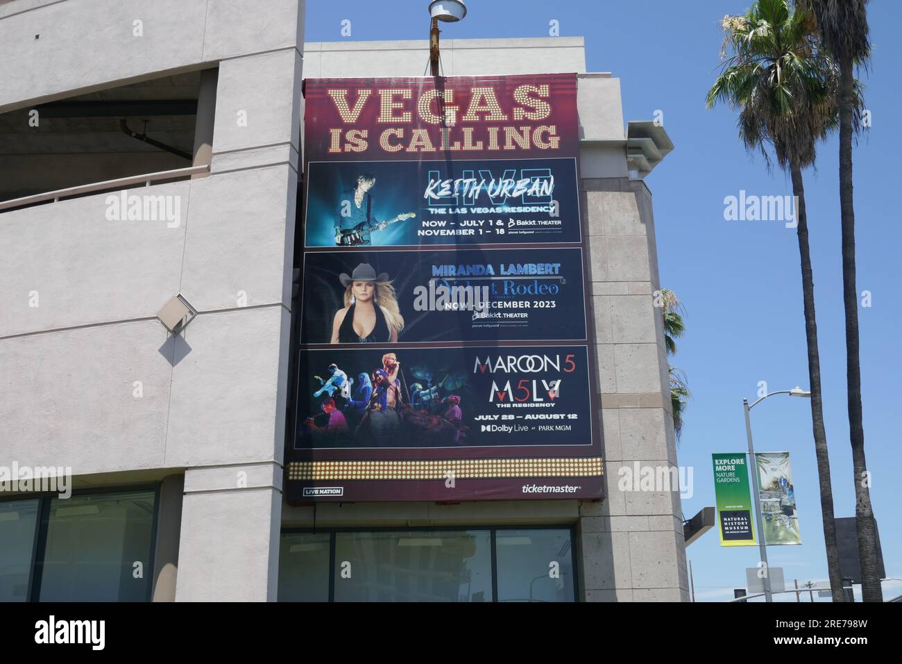Los Angeles, California, USA 25th July 2023 Las Vegas Concerts ...