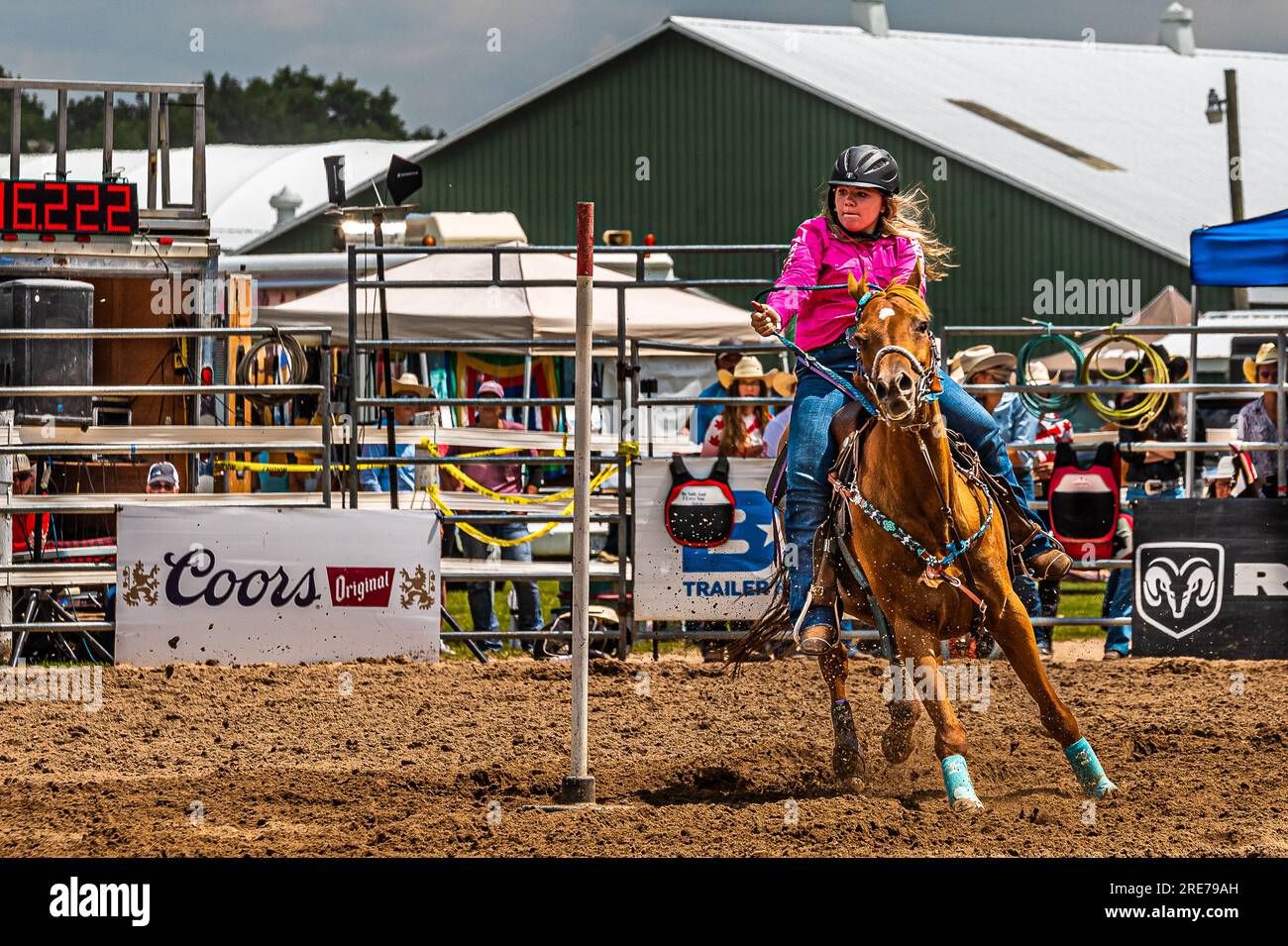 Erin ram rodeo july 22 23 hi-res stock photography and images - Alamy
