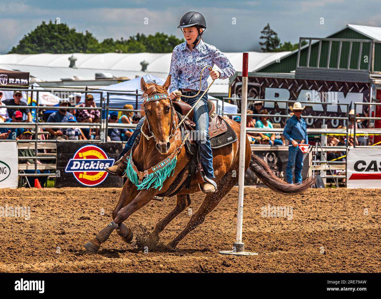 Youth barrel racing hi-res stock photography and images - Alamy