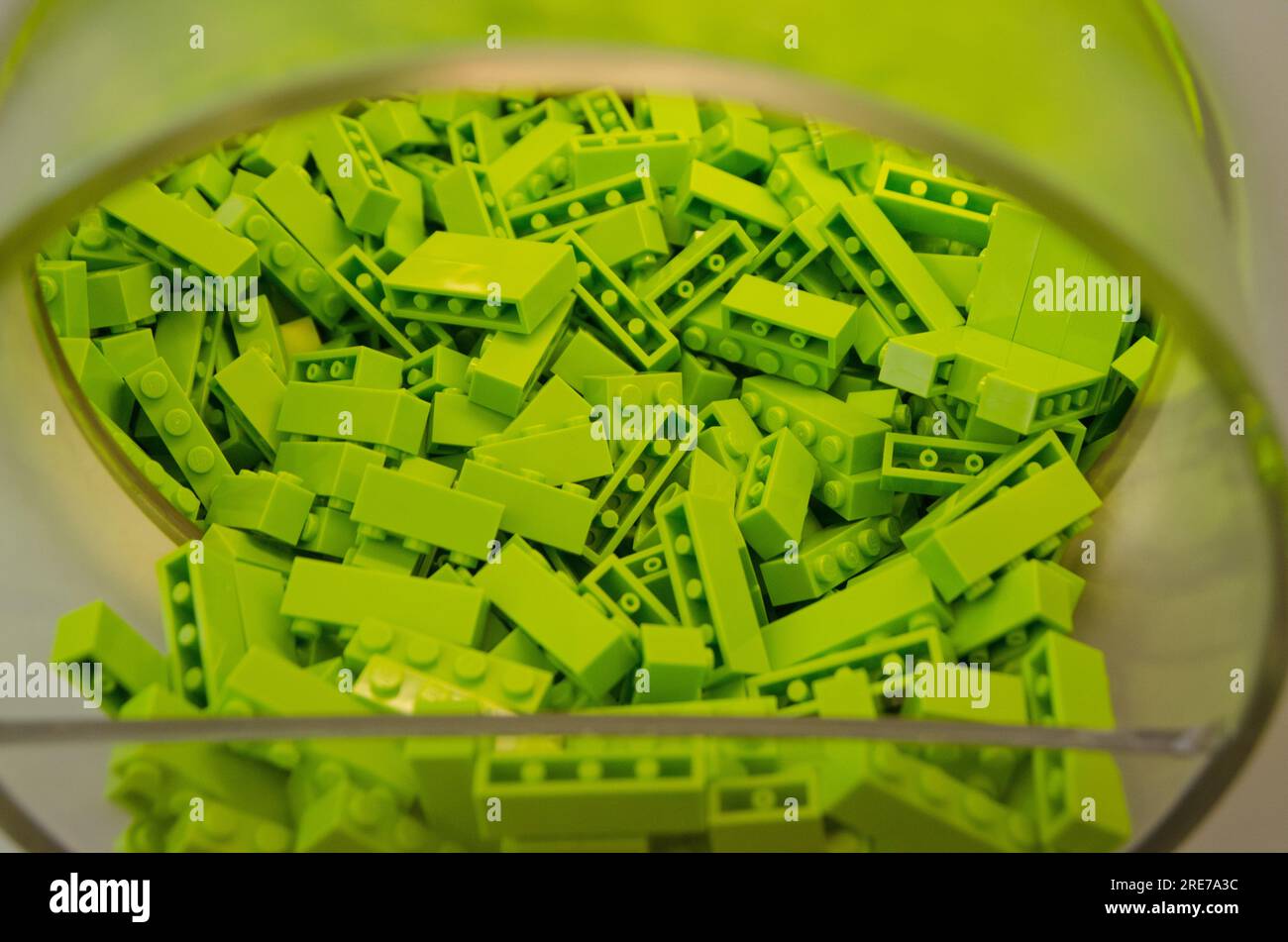 Lego World window display, Rockefeller Center Stock Photo - Alamy