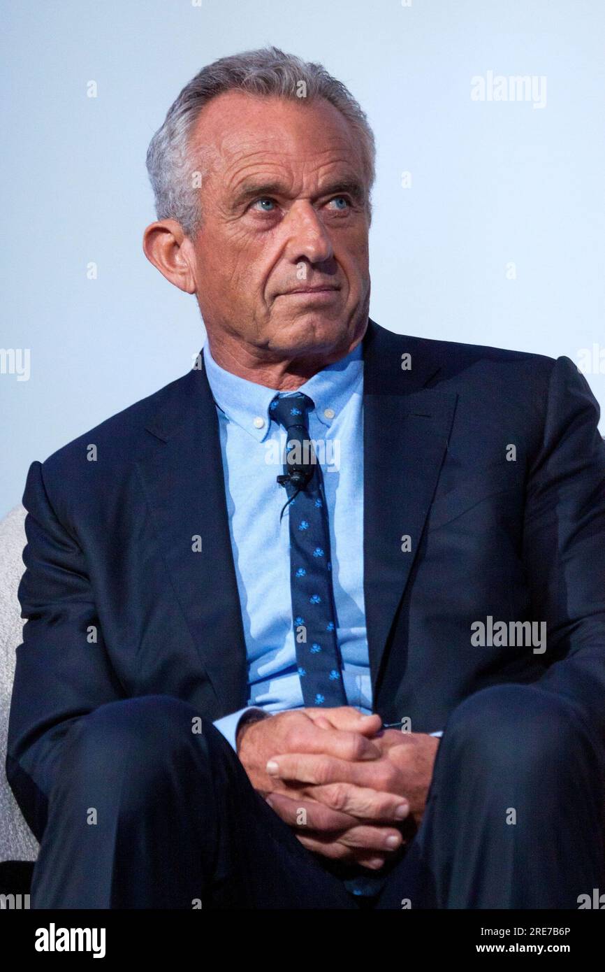 New York, NY, USA. 25th July, 2023. Democratic Candidate Robert F ...
