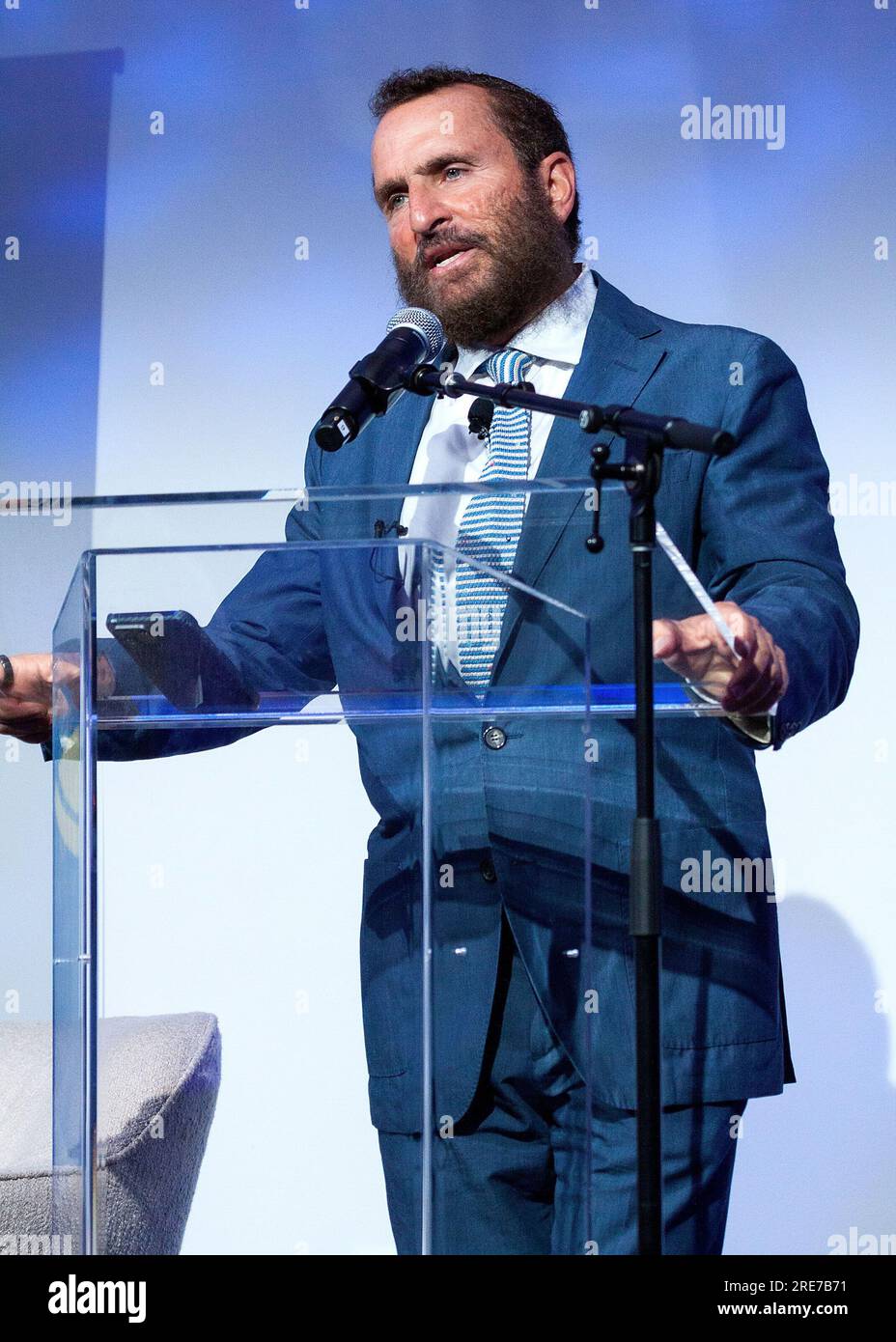 New York, NY, USA. 25th July, 2023. Rabbi Shmuley Boteach at the ...