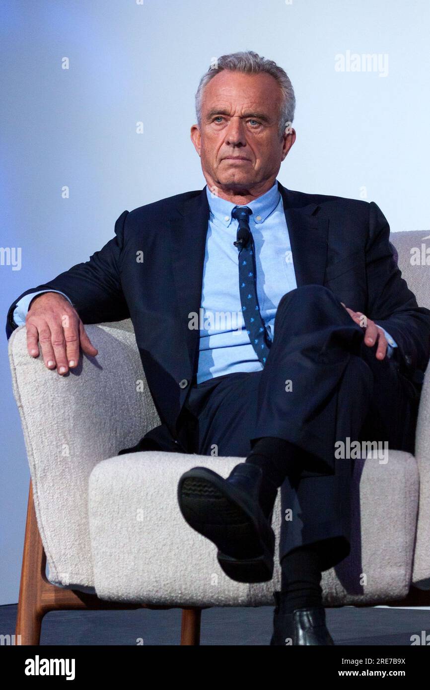 New York, NY, USA. 25th July, 2023. Democratic Candidate Robert F ...