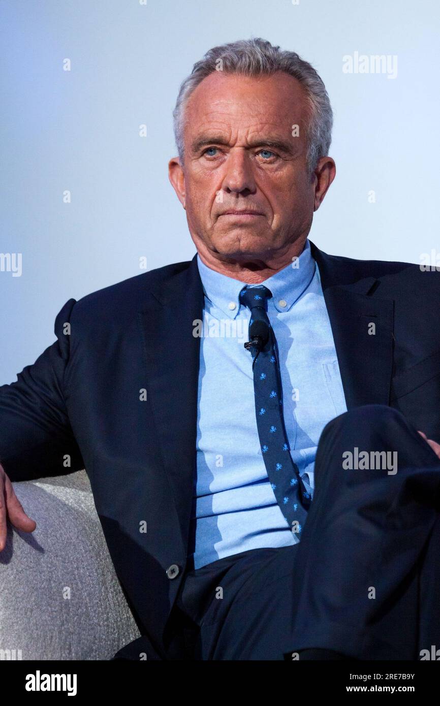 New York, NY, USA. 25th July, 2023. Democratic Candidate Robert F ...