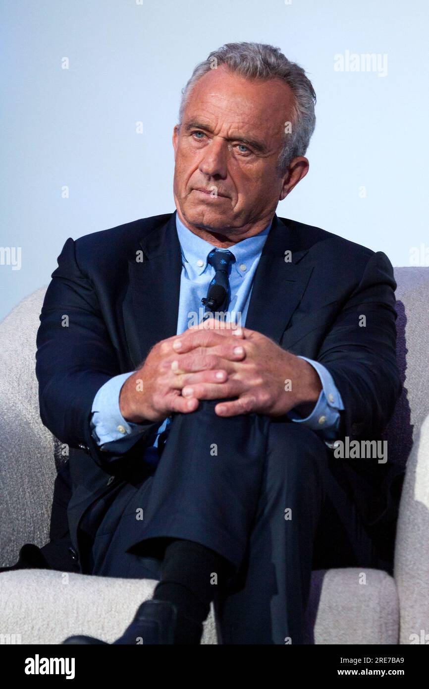 New York, NY, USA. 25th July, 2023. Democratic Candidate Robert F ...