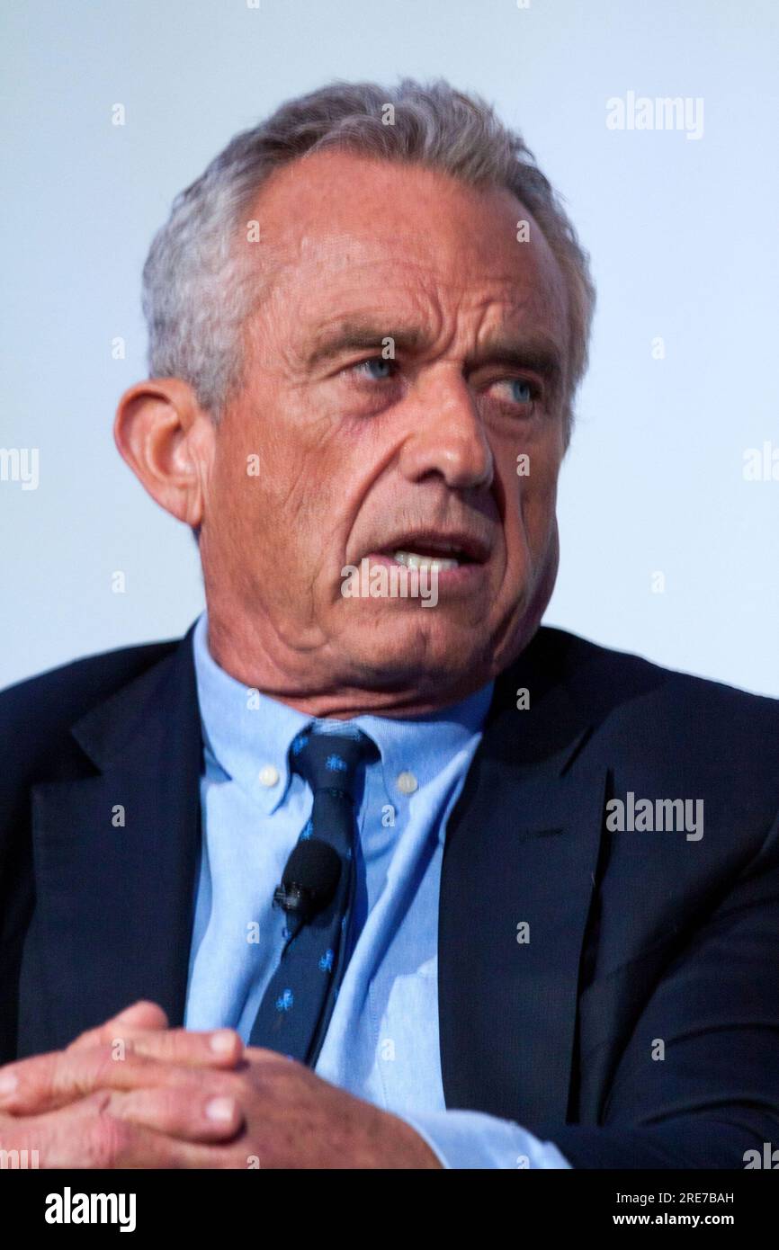 New York, NY, USA. 25th July, 2023. Democratic Candidate Robert F ...