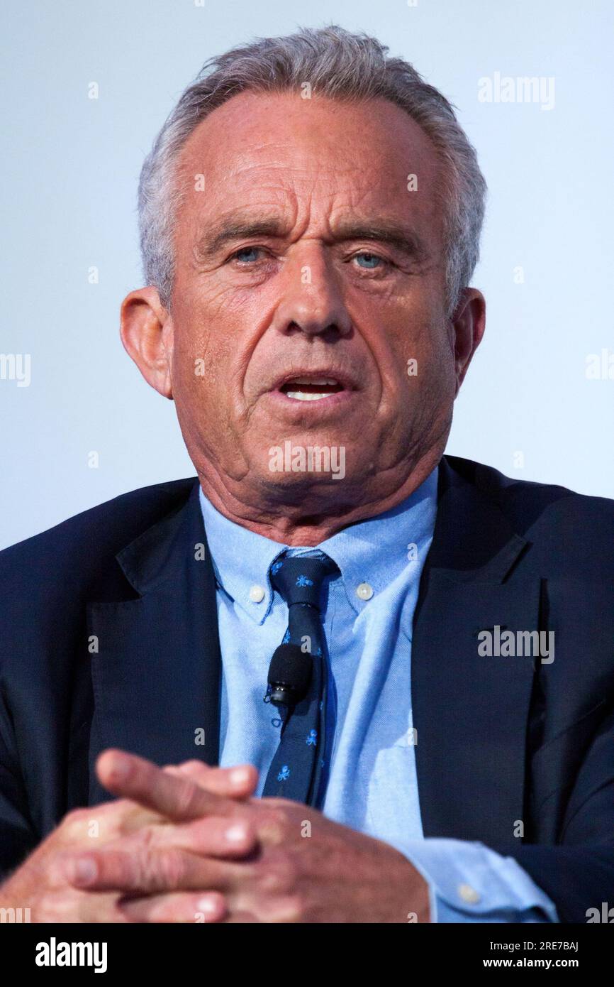 New York, NY, USA. 25th July, 2023. Democratic Candidate Robert F ...