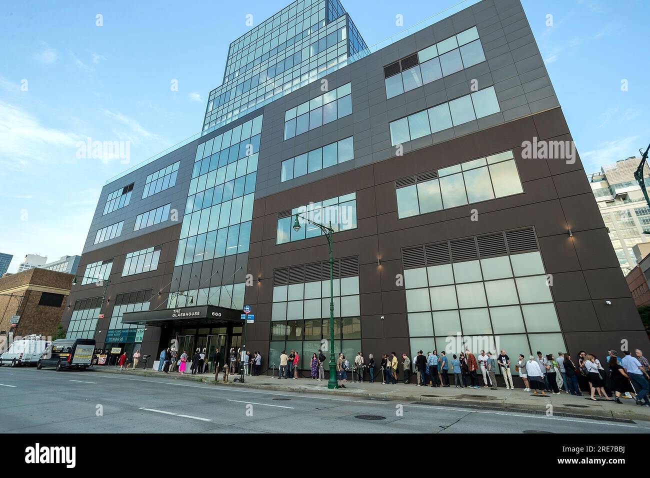 New York, NY, USA. 25th July, 2023. Atmosphere, exterior at the ...