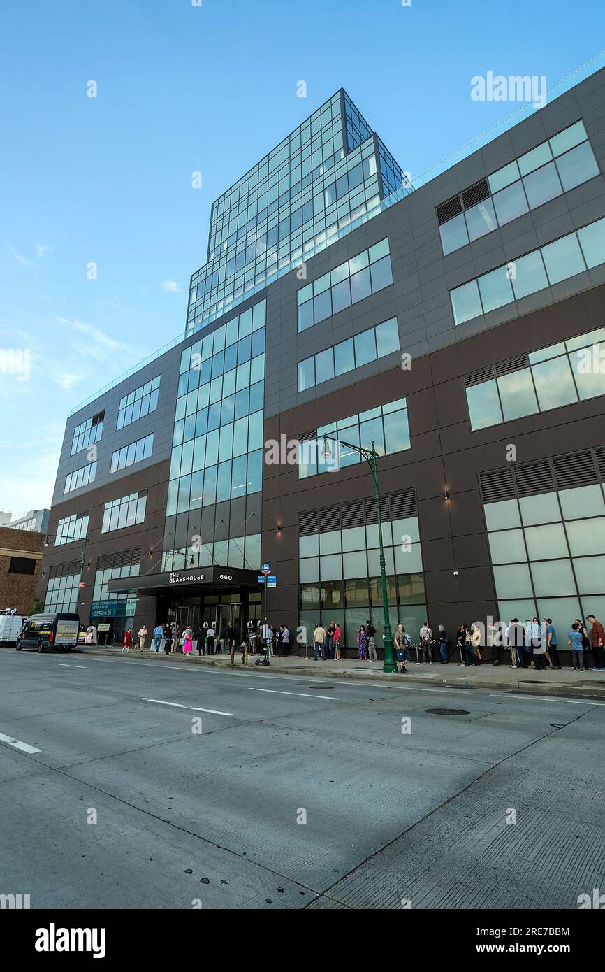 New York, NY, USA. 25th July, 2023. Atmosphere, exterior at the ...