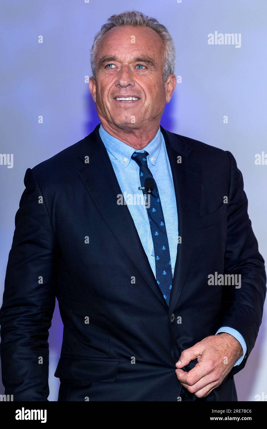 New York, NY, USA. 25th July, 2023. Democratic Candidate Robert F ...