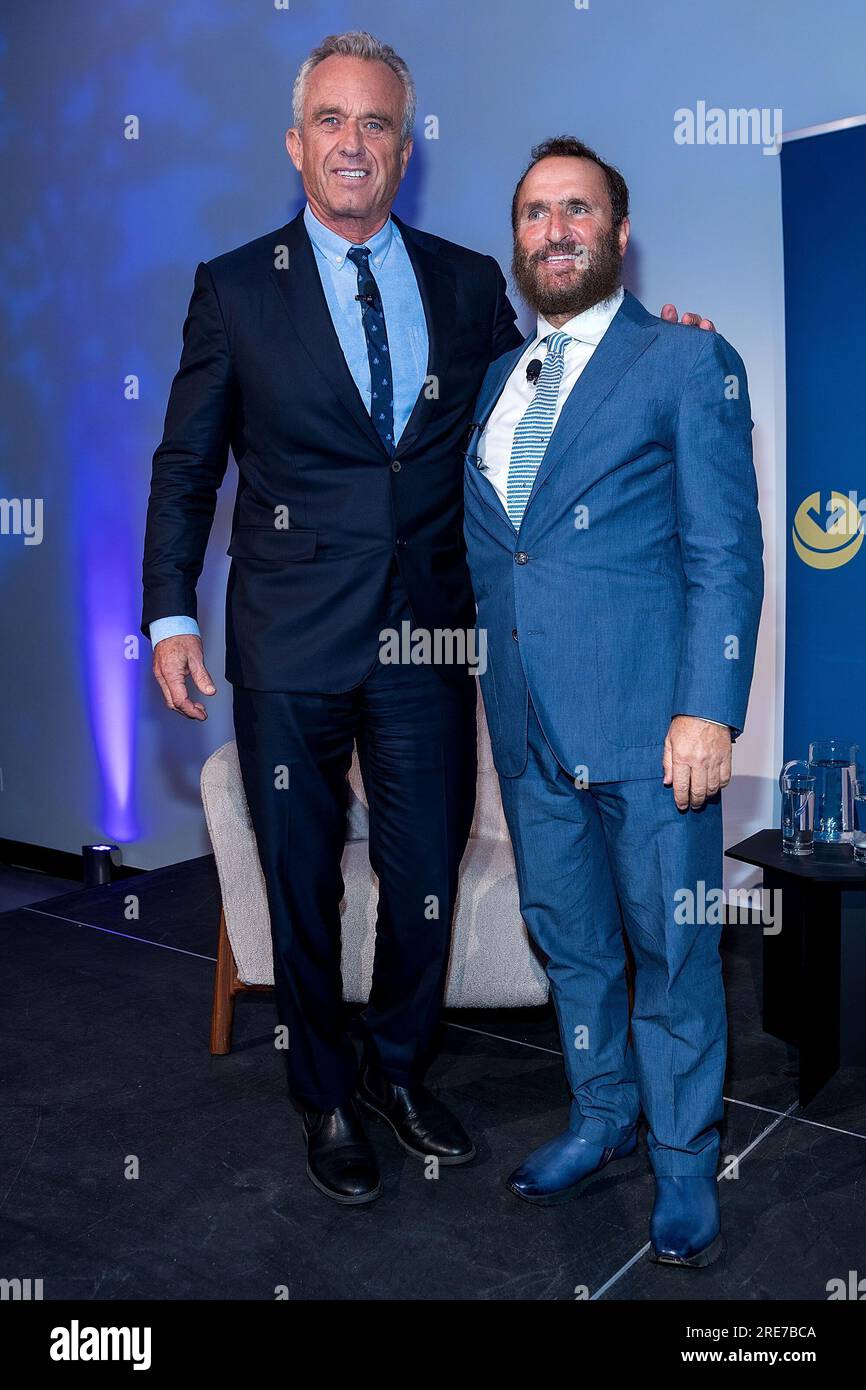 New York, NY, USA. 25th July, 2023. Democratic Candidate Robert F ...