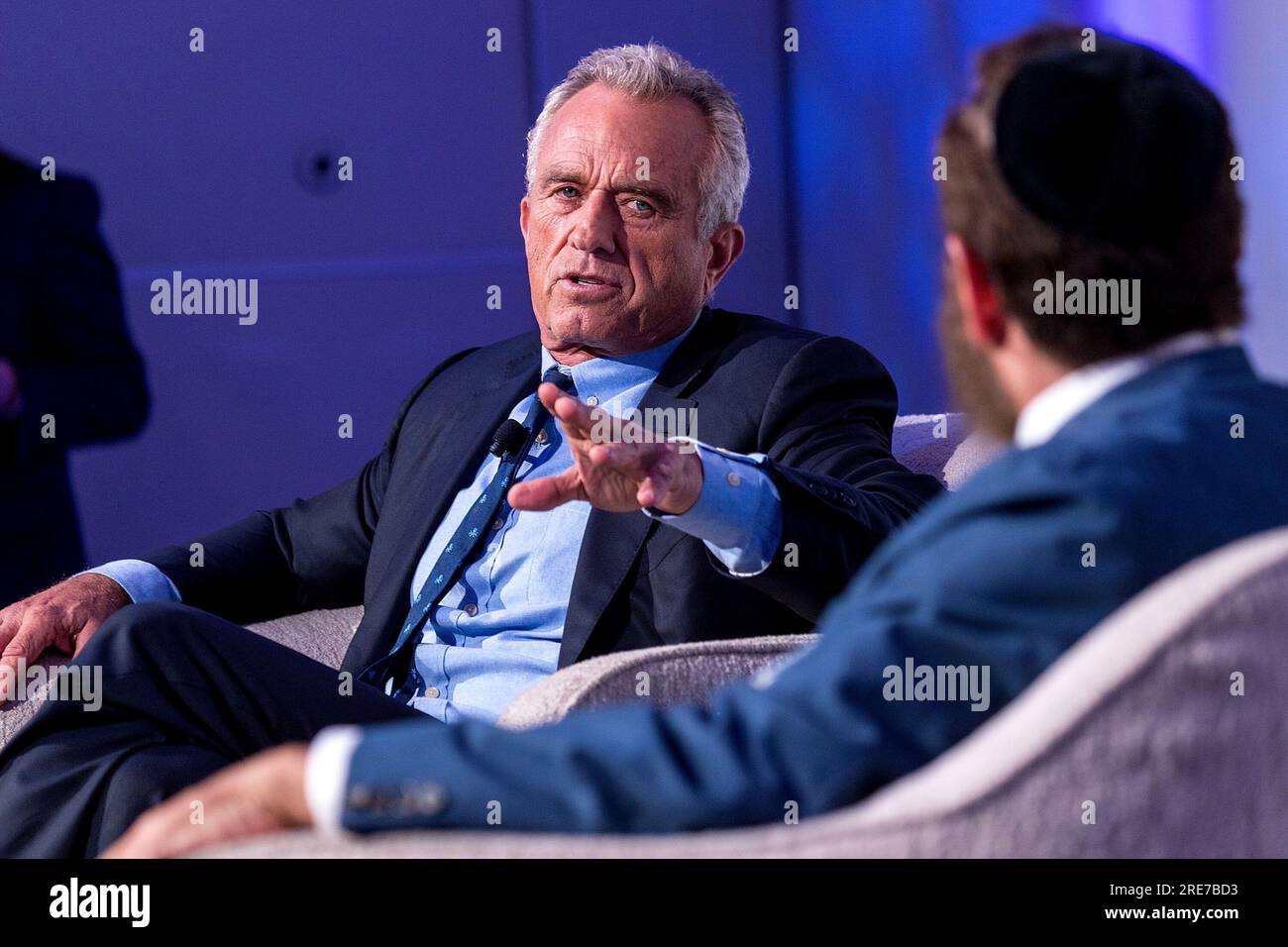 New York, NY, USA. 25th July, 2023. Democratic Candidate Robert F ...