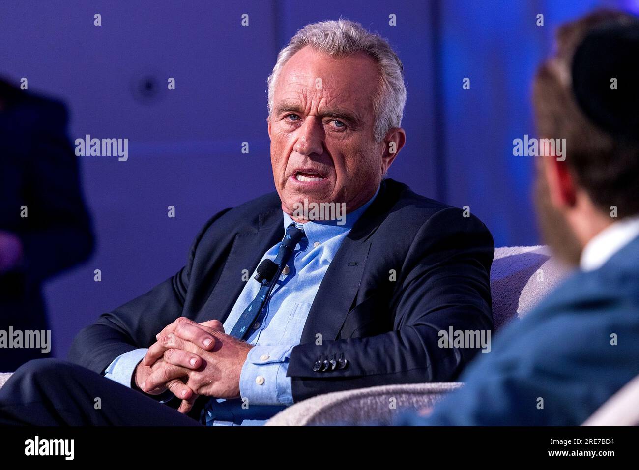 New York, NY, USA. 25th July, 2023. Democratic Candidate Robert F ...