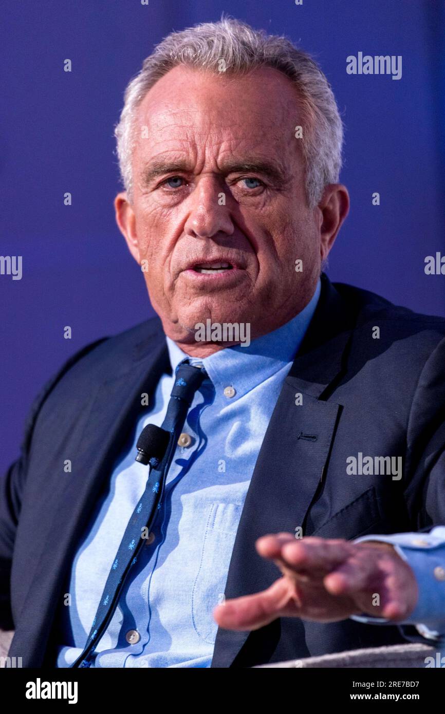 New York, NY, USA. 25th July, 2023. Democratic Candidate Robert F ...