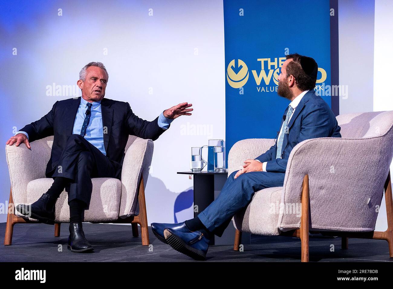 New York, NY, USA. 25th July, 2023. Democratic Candidate Robert F ...