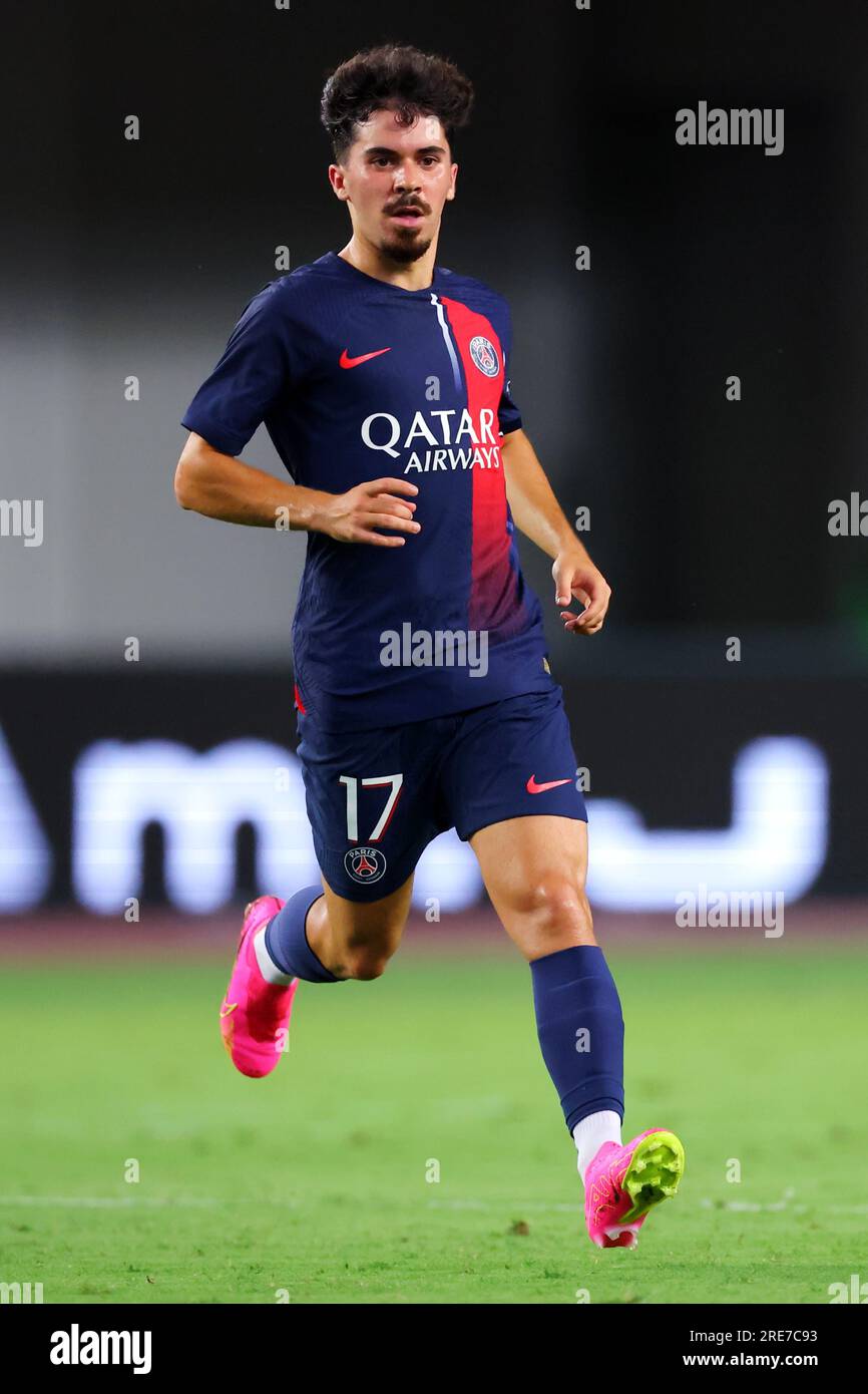 Osaka, Japan. 25th July, 2023. Vitinha (PSG) Football/Soccer : Friendly ...