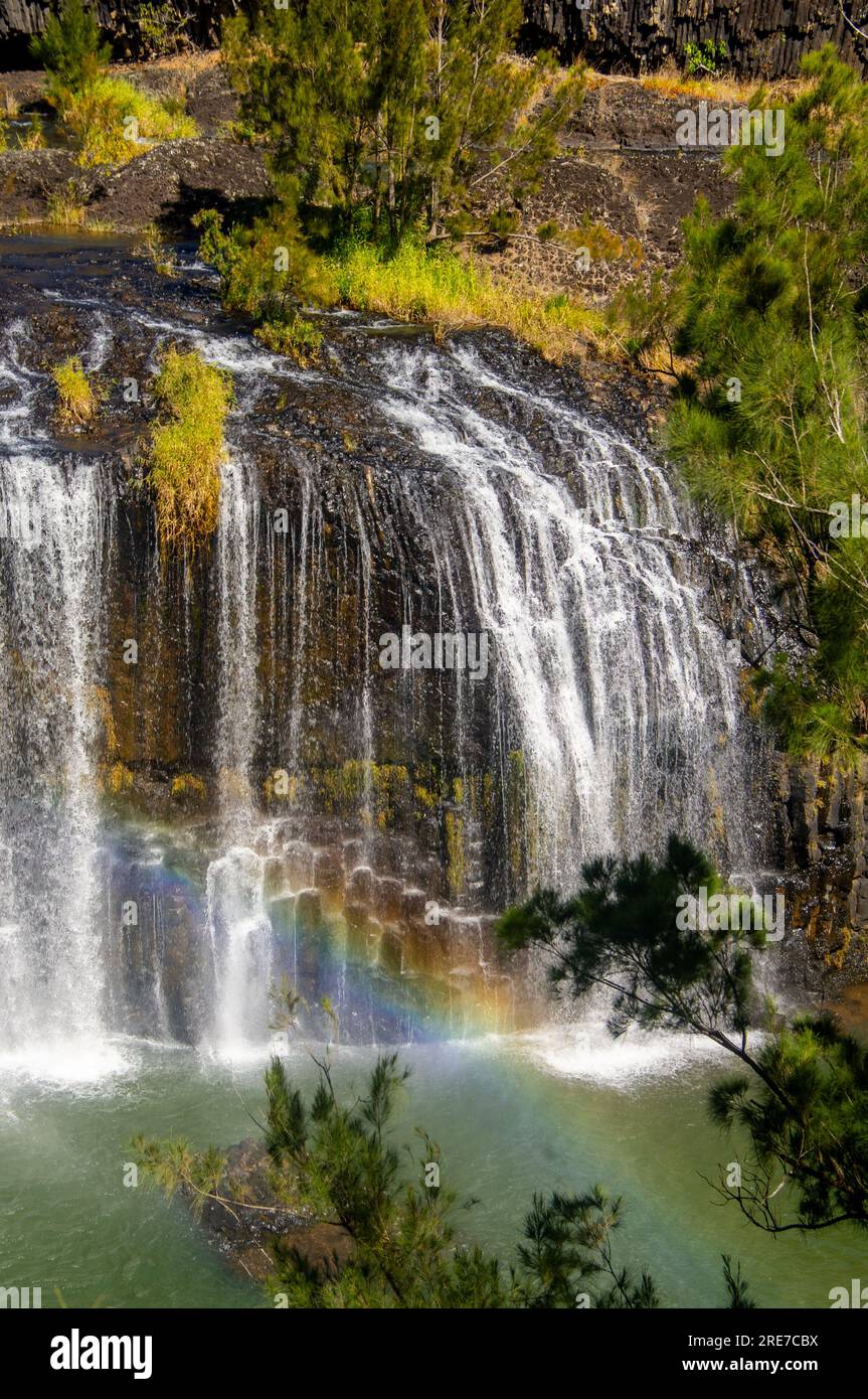 Millstream Falls, Yindinji, Big Millstream Falls, reputedly the widest ...