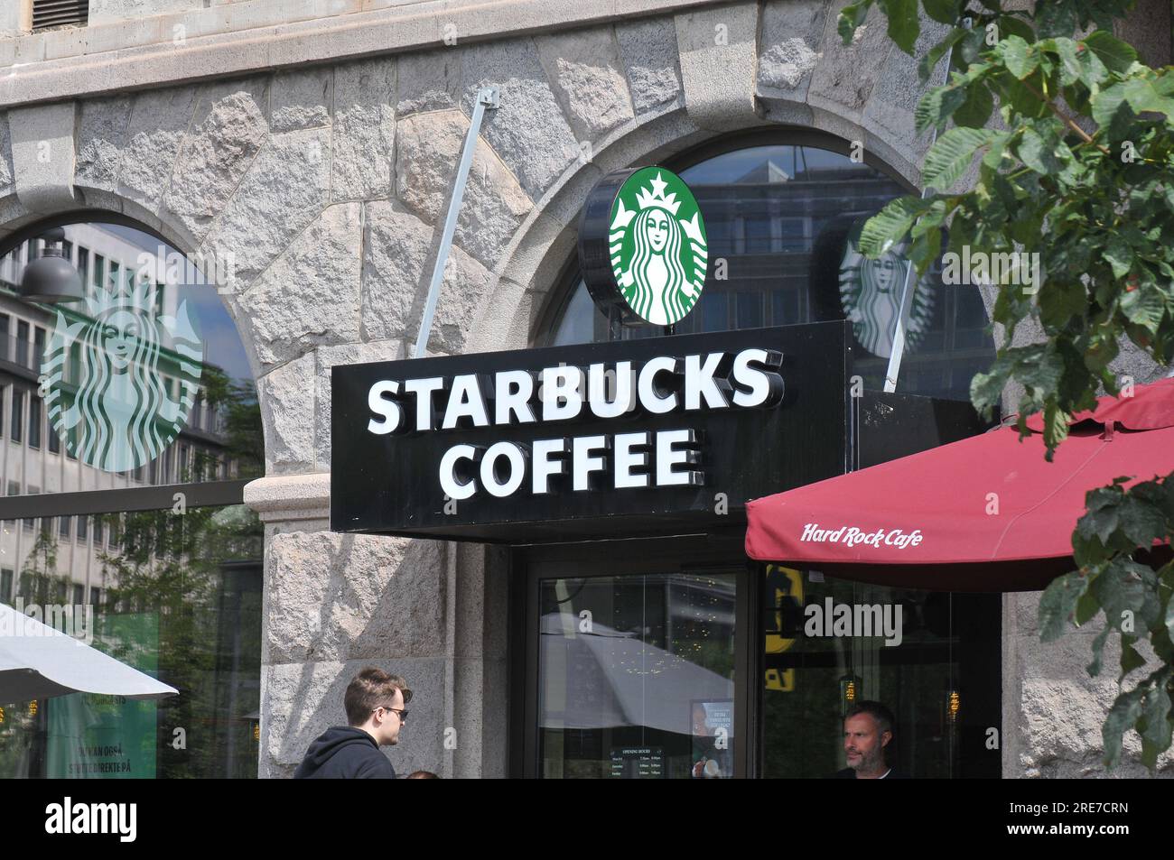 25 July 2023/Seattle coffe chain starbucks coffee cafe and other ...