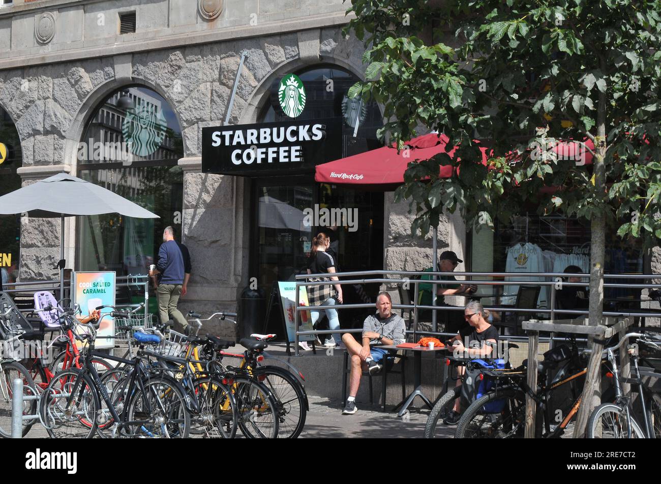 25 July 2023/Seattle coffe chain starbucks coffee cafe and other ...