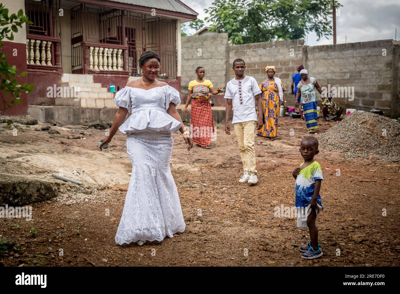 Freetown, Sierra Leone. 25th June, 2023. Marion Kamara, a first-time MP ...