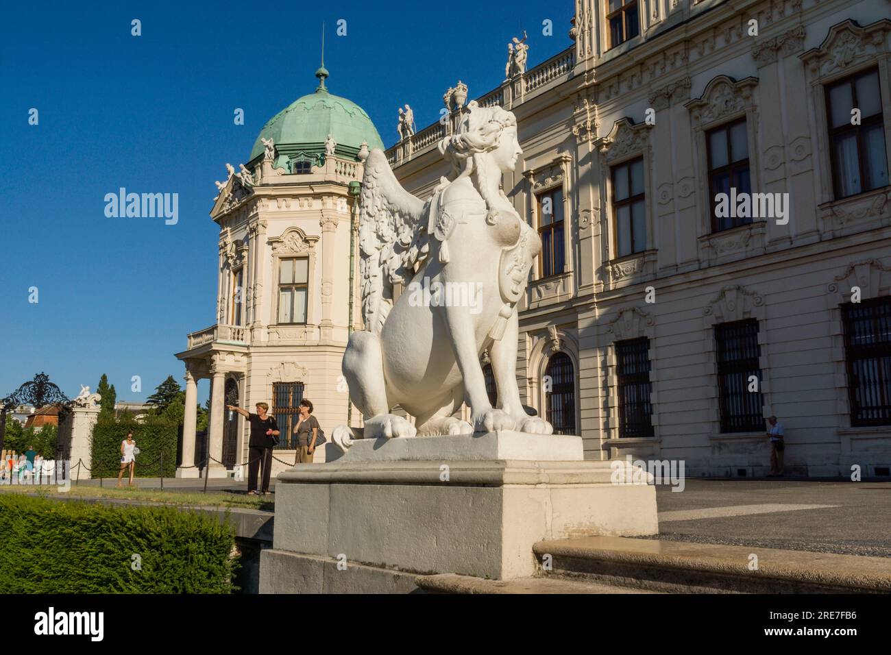 Belvedere Palace, Baroque style, built between 1714 and 1723 for Prince ...