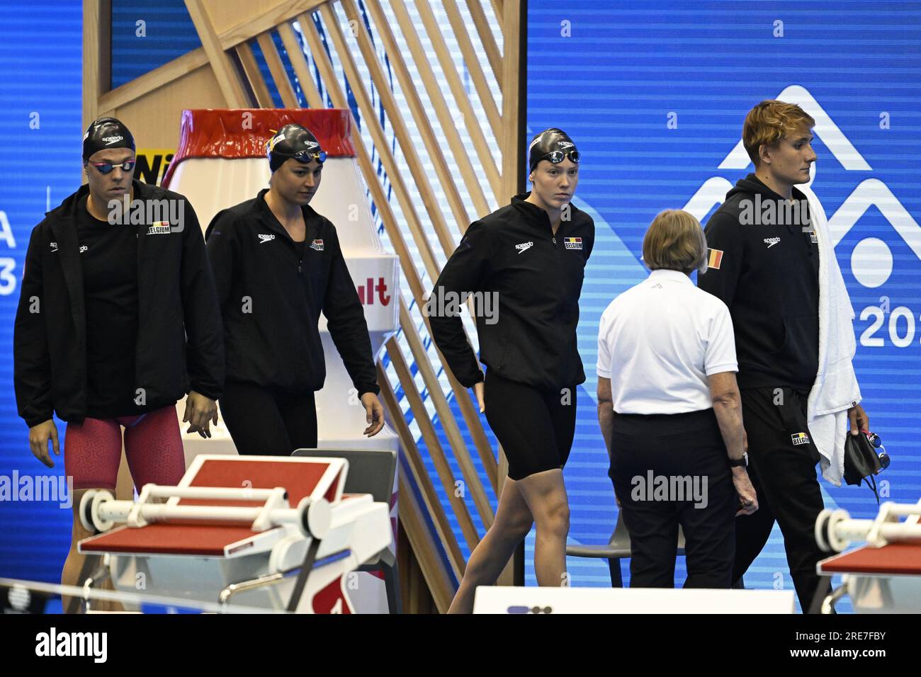Fukuoka, Japan. 26th July, 2023. Belgian Stan Franckx, Belgian ...