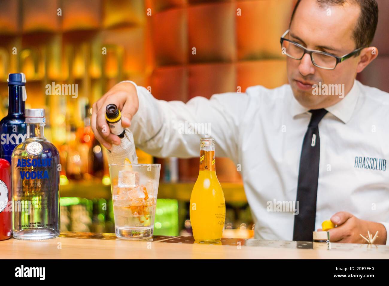 Rafa Martin, Spanish champion of cocktails in 2011 and bronze medal in ...