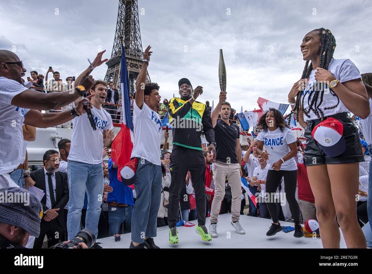 FRANCE. PARIS (75) 16 TH ARRONDISSEMENT. PORT DEBILLY, CELEBRATION AND ...