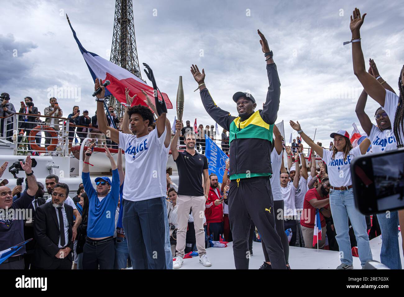 FRANCE. PARIS (75) 16 TH ARRONDISSEMENT. PORT DEBILLY, CELEBRATION AND ...