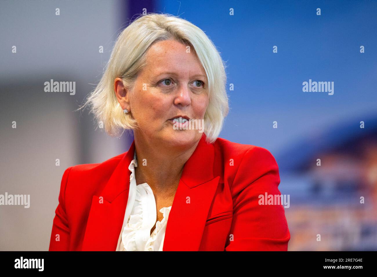 STOCK IMAGE. NatWest boss Dame Alison Rose resigns after leaking ...