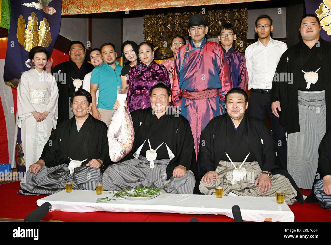 Nagoya, Aichi Prefecture, central Japan, on July 26, 2023. Mongolian ...