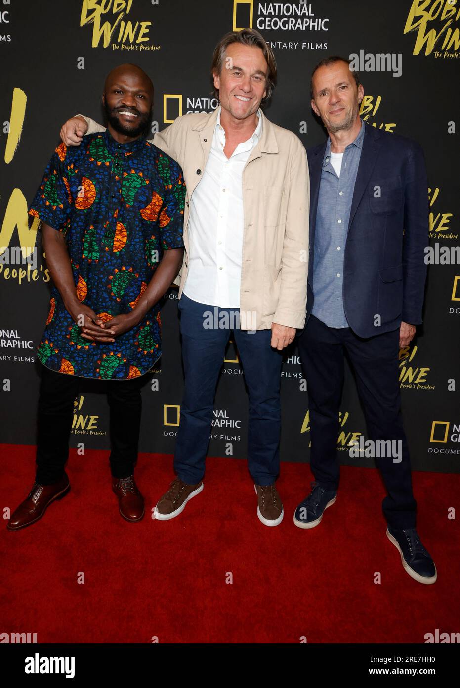 Los Angeles, United States. 25th July, 2023. Moses Bwayo, Christopher ...