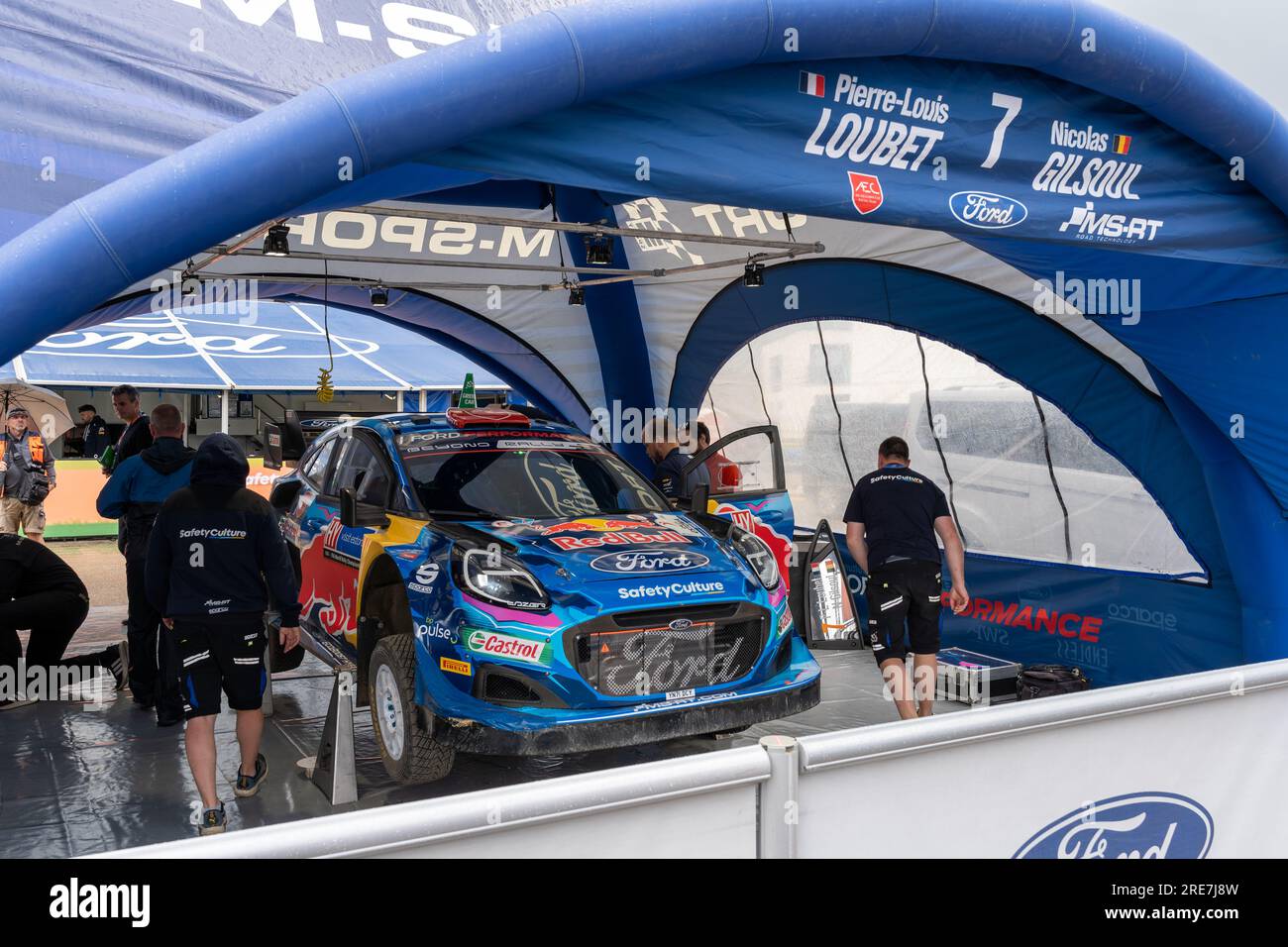 Tartu, Estonia - 07.20.2023: Pierre-Louis Loubet and Nicolas Gilsoul ...